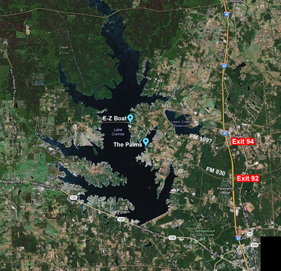 The Palms Marina on Lake Conroe » Marina and Boating Center